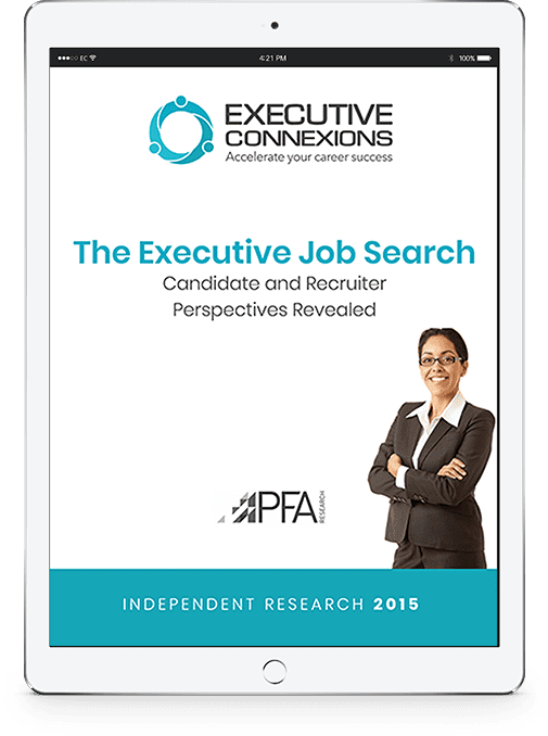 The Executive Job Search Report - Executive Connexions